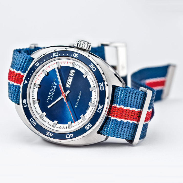 Hamilton American Classic Pan Europ Day Date Auto - H35405741 - Helen ...