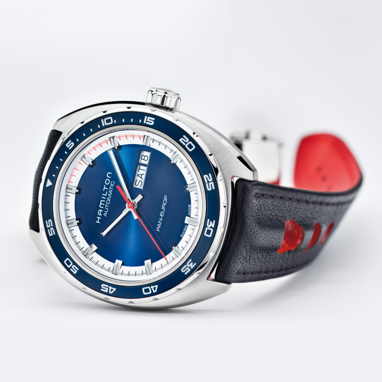 Hamilton American Classic Pan Europ Day Date Auto - H35405741 - Helen ...