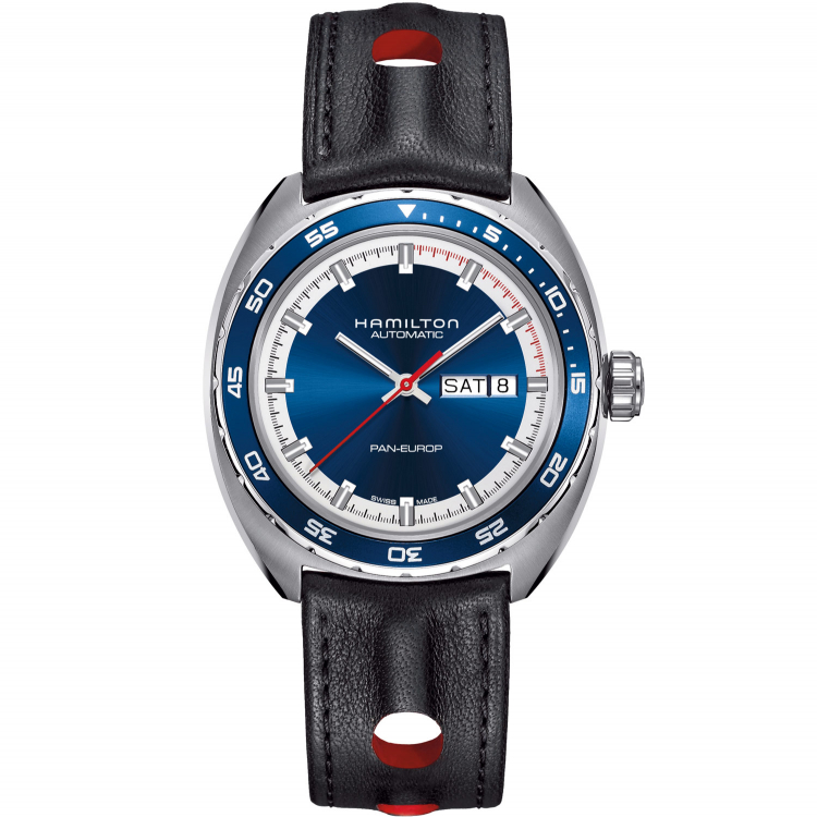 Hamilton American Classic Pan Europ Day Date Auto - H35405741 - Helen ...