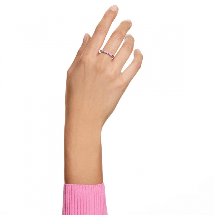 Swarovski Matrix Ring Rundschliff Rosa - Helen Kirchhofer